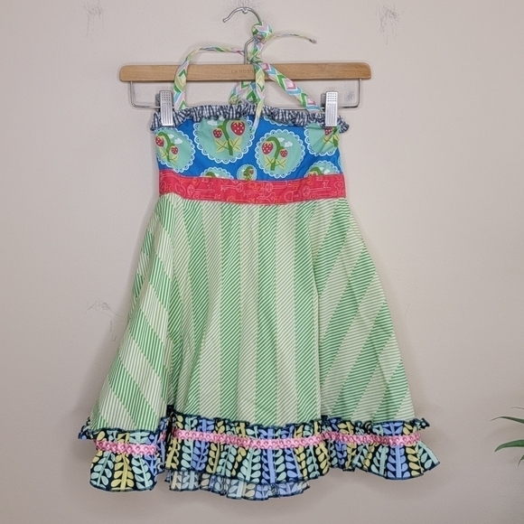 Matilda Jane | Dresses | Matilda Jane Limeade Ellie Roundabout Halter ...